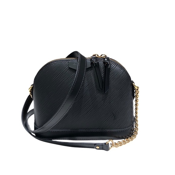 Louis Vuitton | Bags | Louis Vuitton Alma Mini Chain Epi Shoulder Bag ...